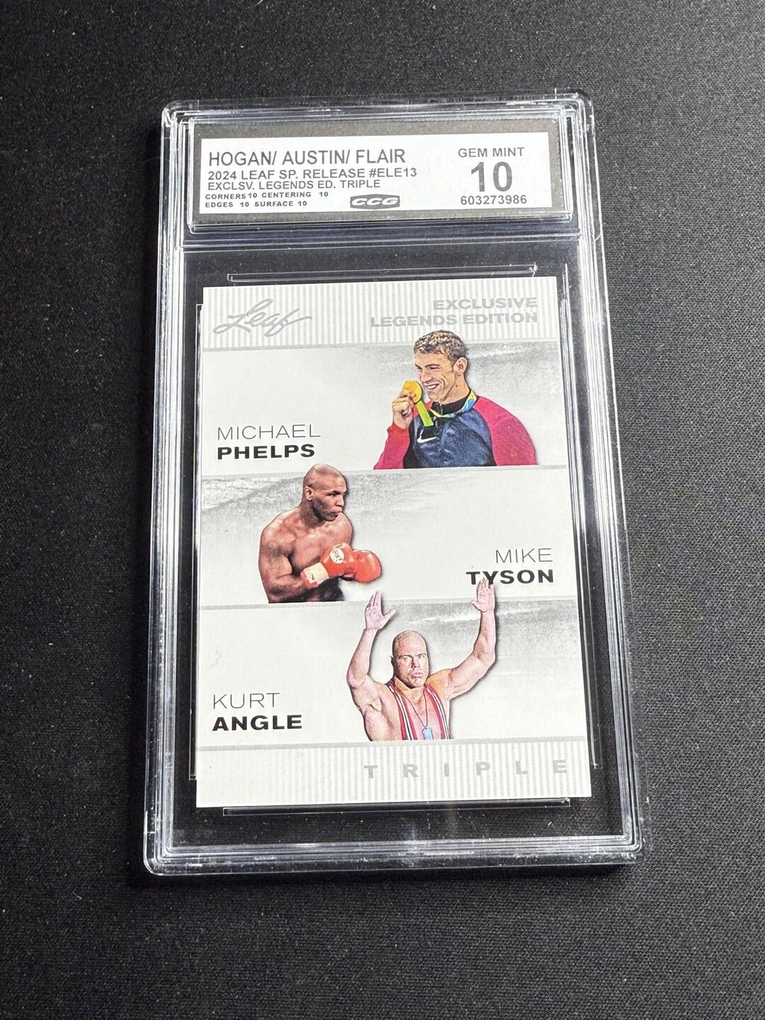 Phelps / Tyson / Angle 2024 Leaf Legend Trio CCG 10 - Etsy