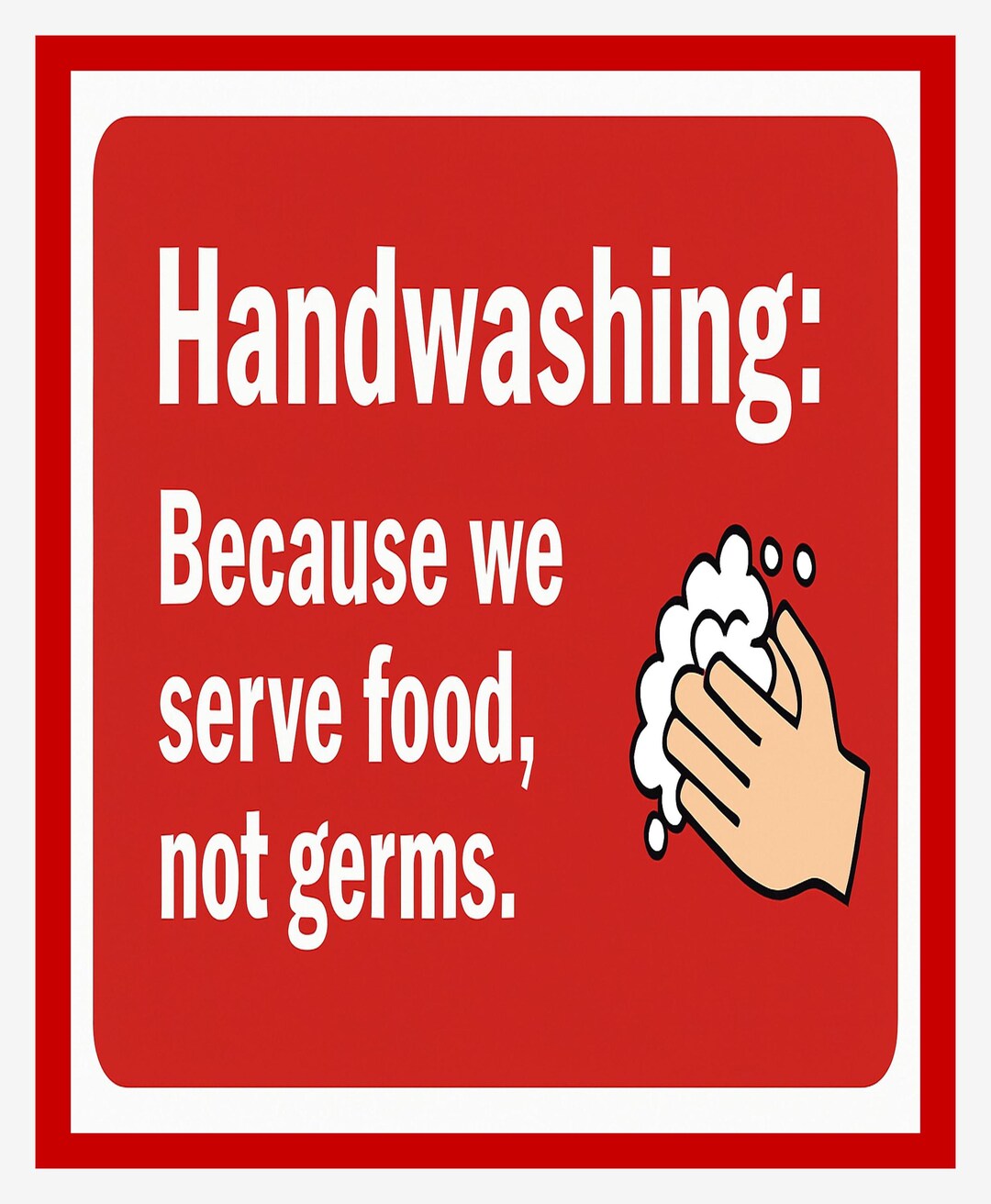 Funny Bathroom Sign Bundle | Hand Washing Humor| Restaurant Decor ...