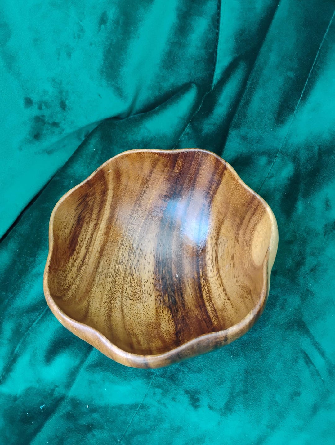 Vintage Monkey Pod Bowl - Etsy