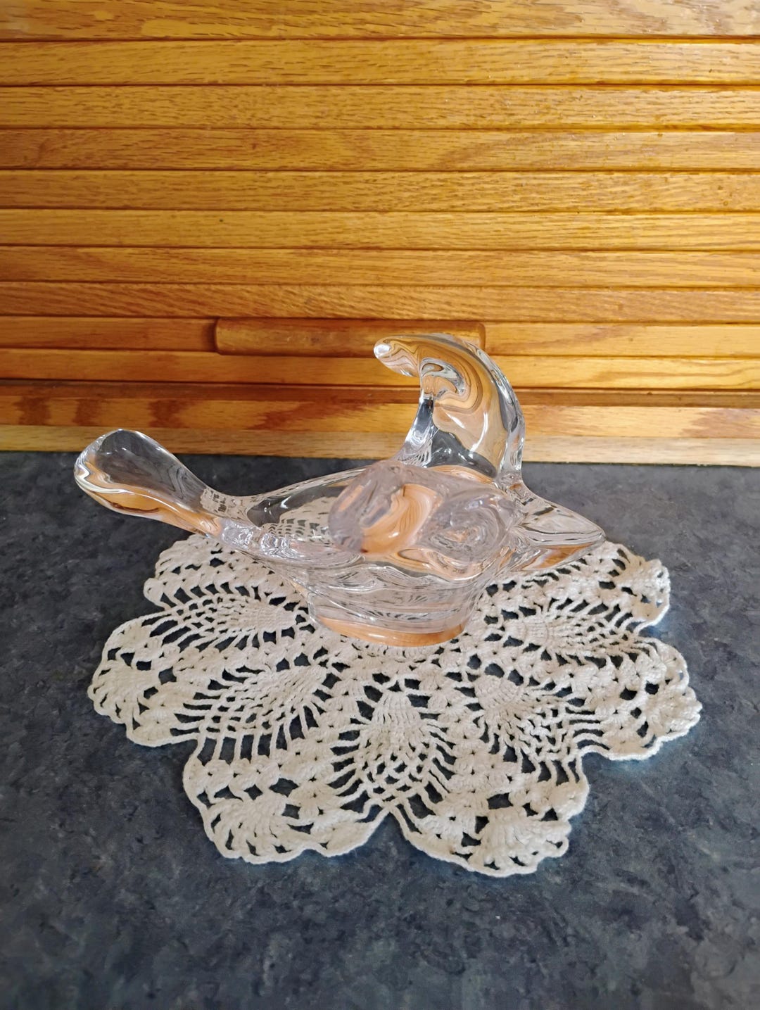 Vintage Crystal Dove - Etsy