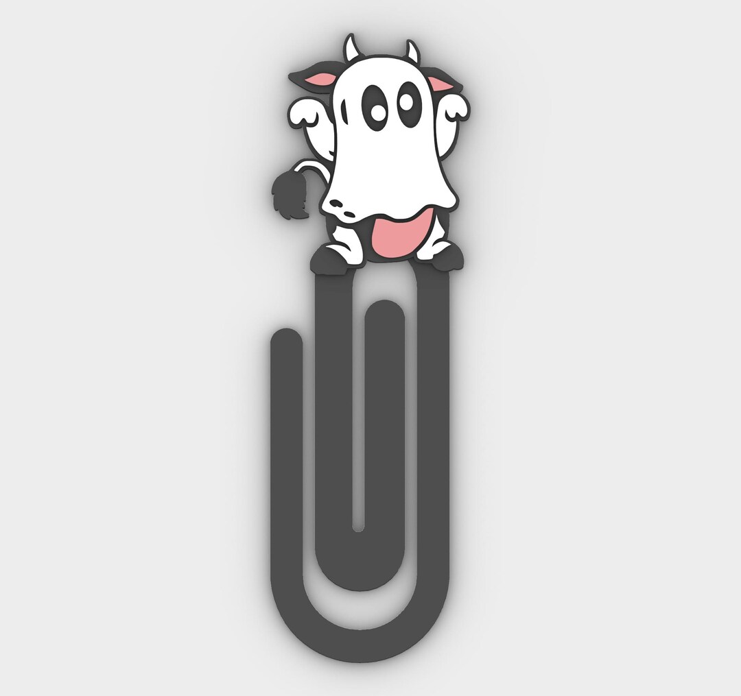 Ghost Cow Straw Topper Fits Standard & Stanley Straws | STL Files and ...