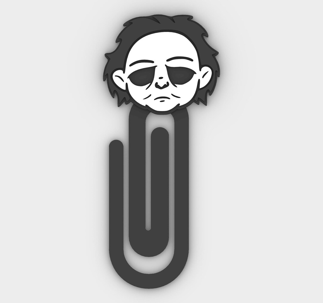 Paperclip Killer Halloween 015915 - Bookmark - 3MF Pre-painted , STL ...