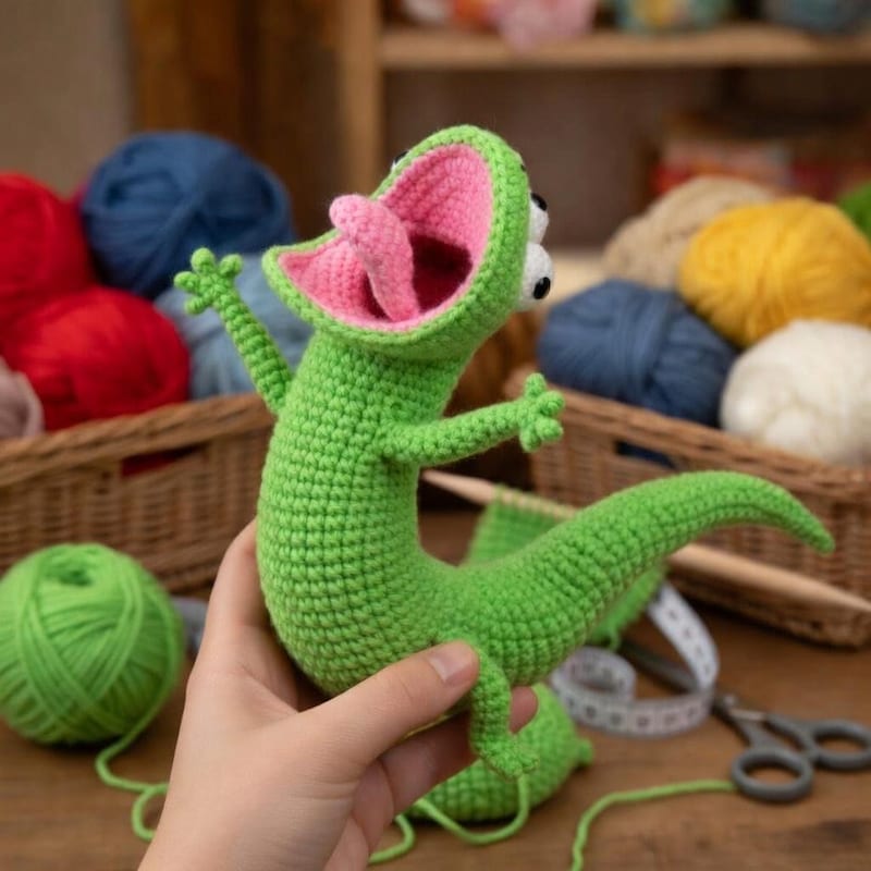 Tom Lizard Plush - Etsy