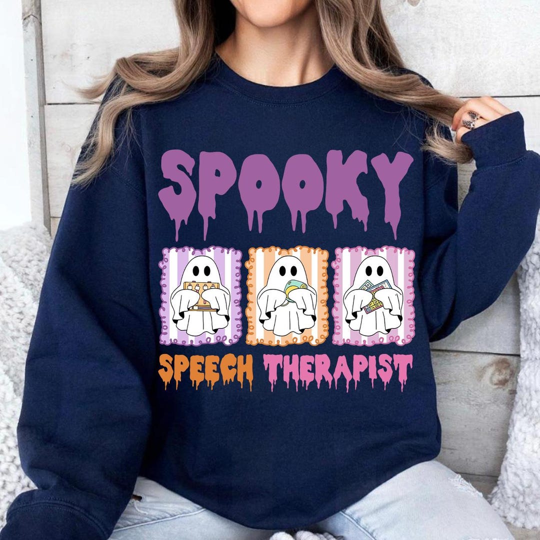 Spooky Speech Therapist Halloween PNG: SLP Digital Design (300 DPI ...
