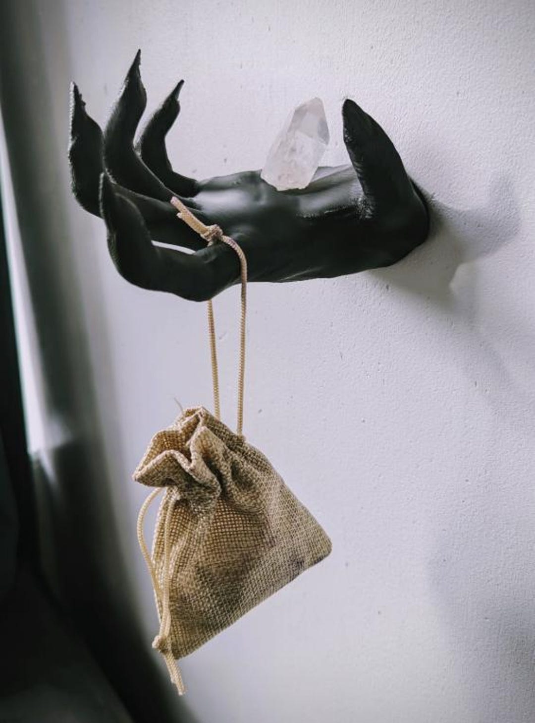 Witch Hand Wall Hanger - 3D Printed - All Black - Etsy