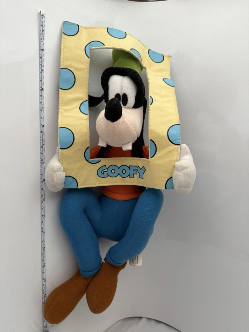 Disney Sega Plush Goofy Stuffed Toy Picture Frame Prize Rare Vintage - Etsy