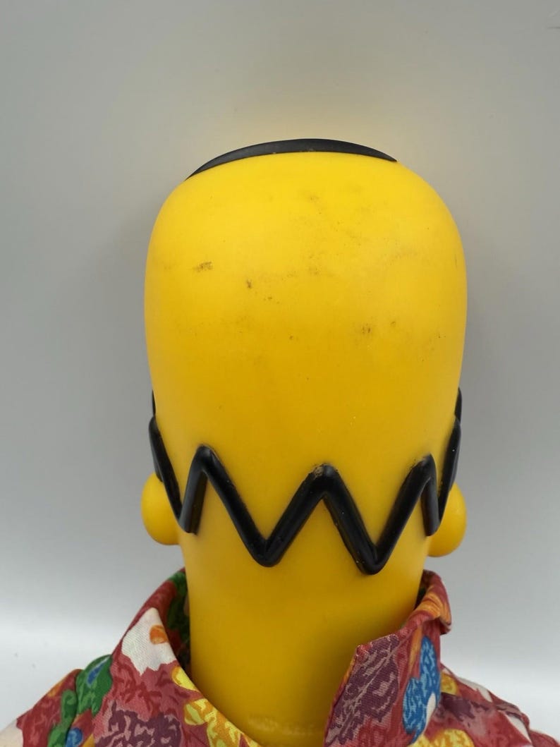 Homer Simpson Hawaiian Shirt 18 Inch Plush Excellent Preowned Condition ...