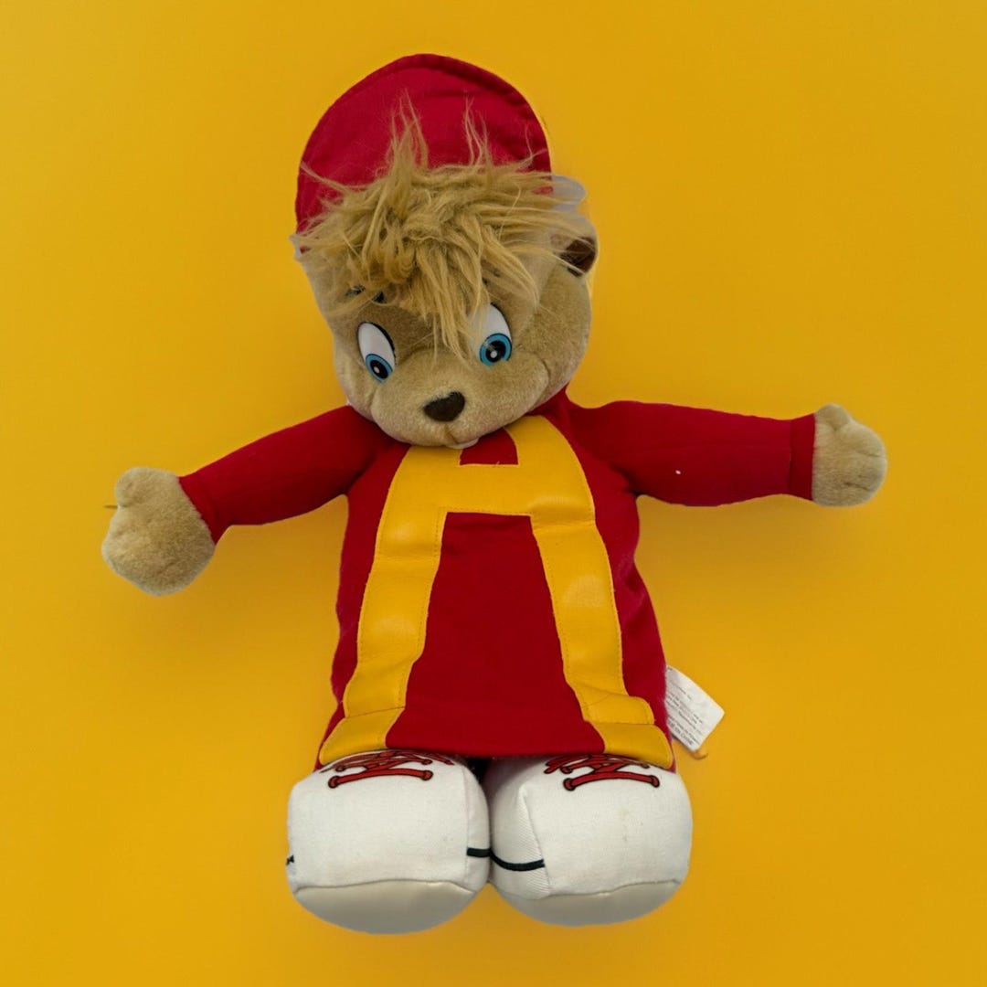 Vintage 1993 Alvin & the Chipmunks Full Body Puppet Plush 16” - Etsy Canada