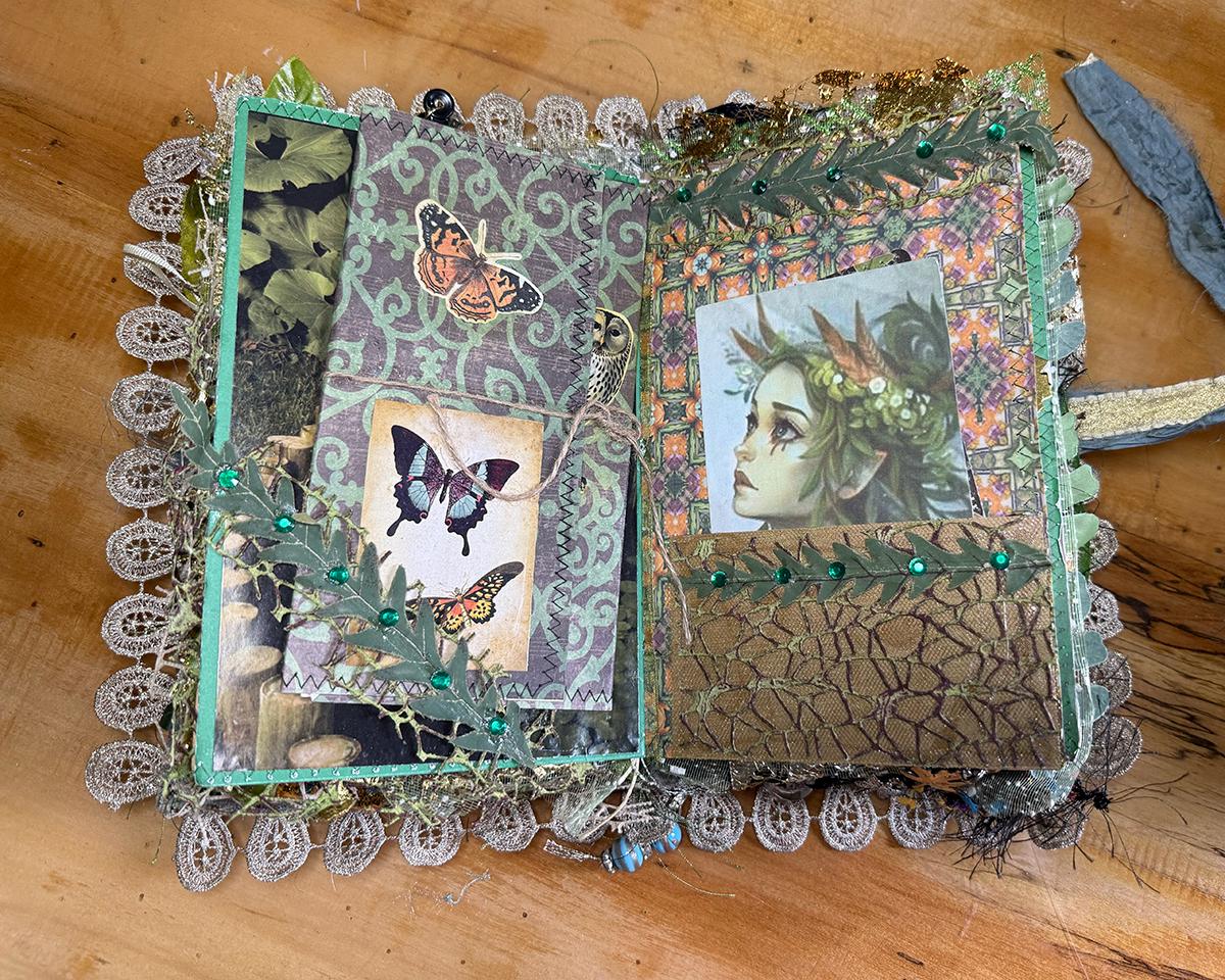 Handmade Decorative Cover Fairy Junk Journal for Journaling ...