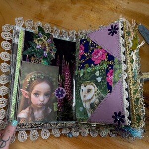 Handmade Decorative Cover Fairy Junk Journal for Journaling ...