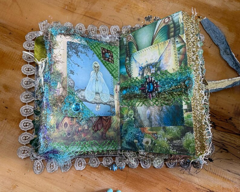 Handmade Decorative Cover Fairy Junk Journal for Journaling ...