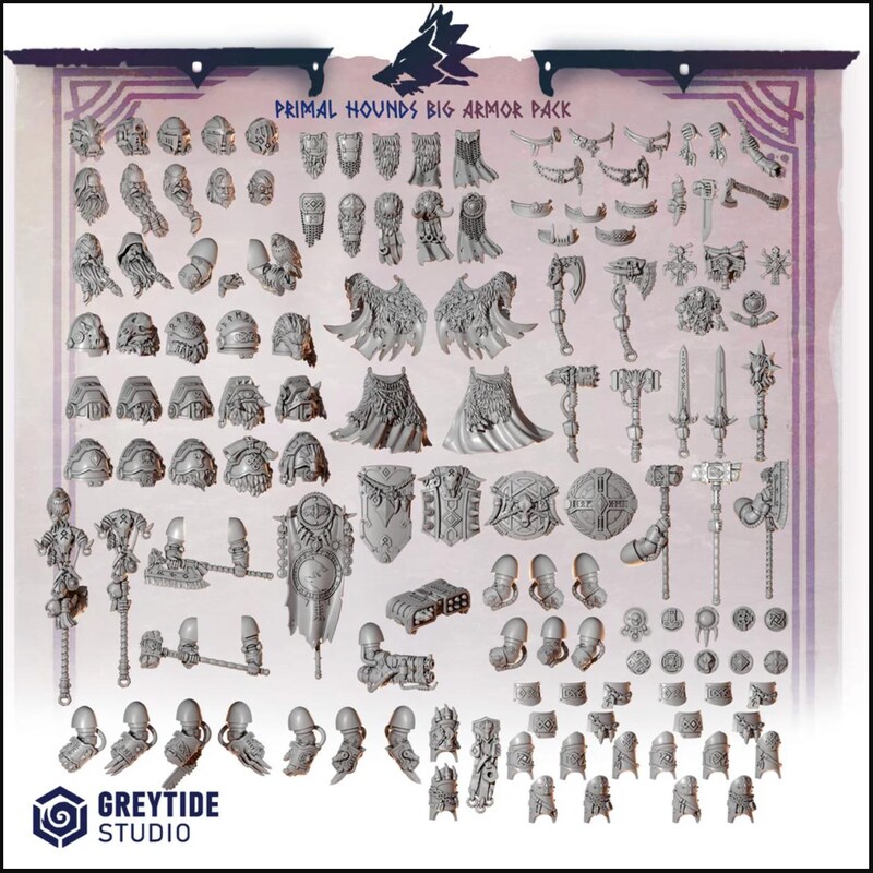 Space Marine Wolf Bits - Etsy