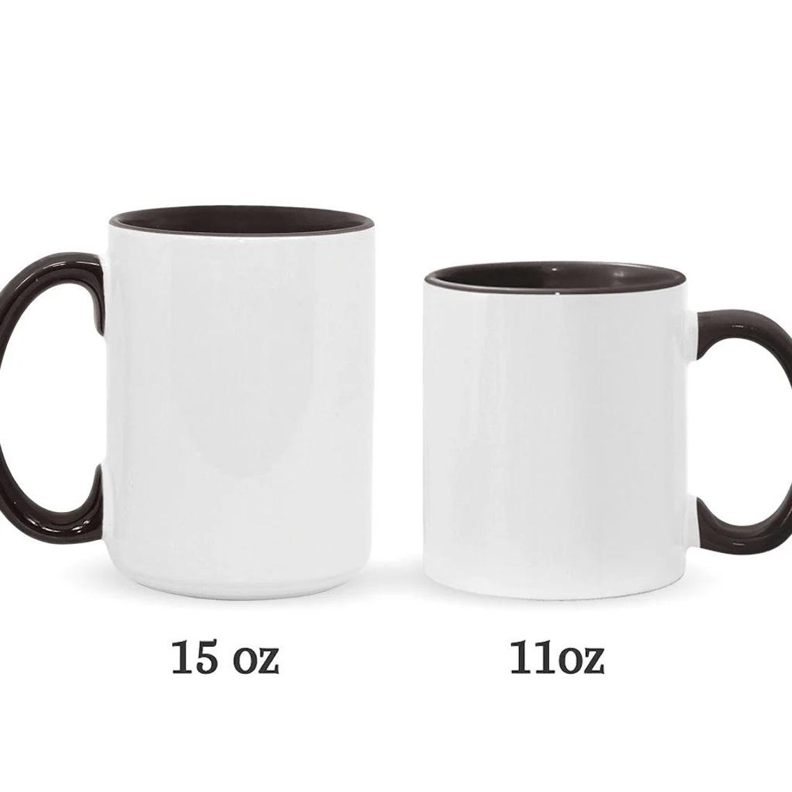 Personalized Love Baking Flat 2D Accent Mug, Bakery Accessories Ceramic ...