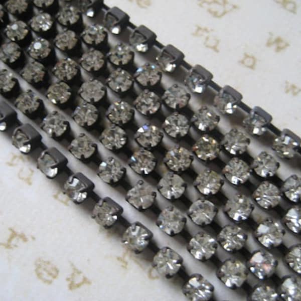 Rhinestone Chain - Etsy