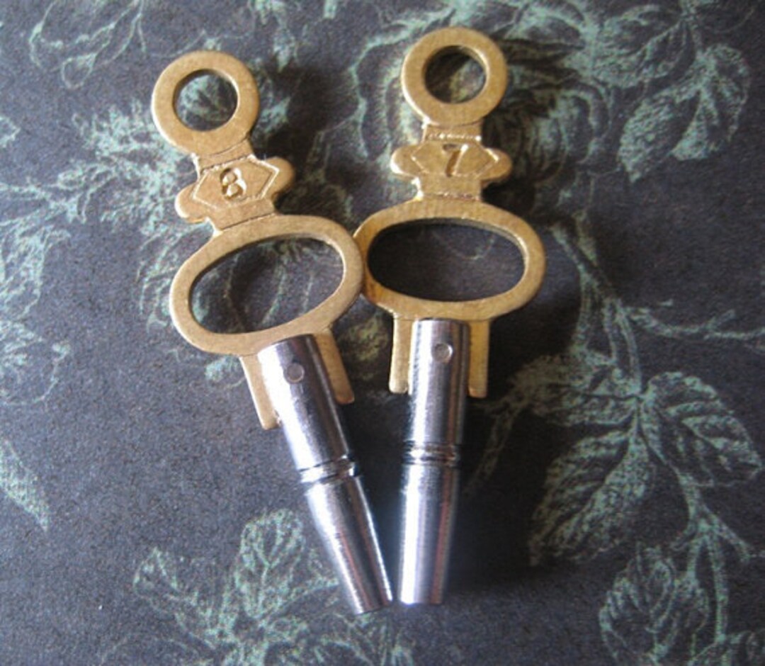 Numbered Pocket Watch Keys - Etsy