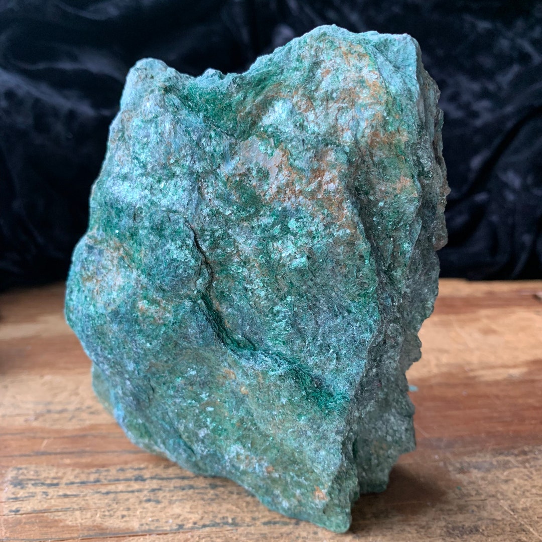 Large Fuchsite Freeform Rough Cut Base - Etsy