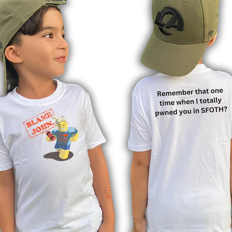 Roblox Boys Tshirts - Etsy