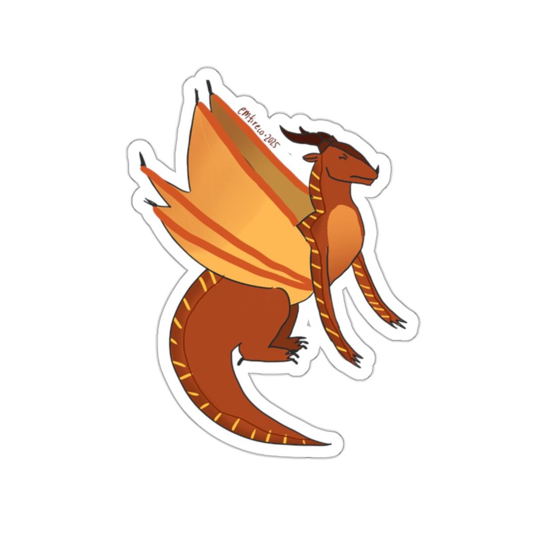 Peril WOF Sticker-dragon Wings of Fire Sticker - Etsy