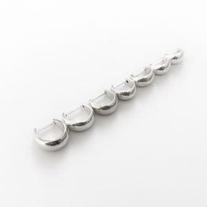 Snug Septum 18G Customizable Clicker, Thick Septum Nose Ring, Sterling ...