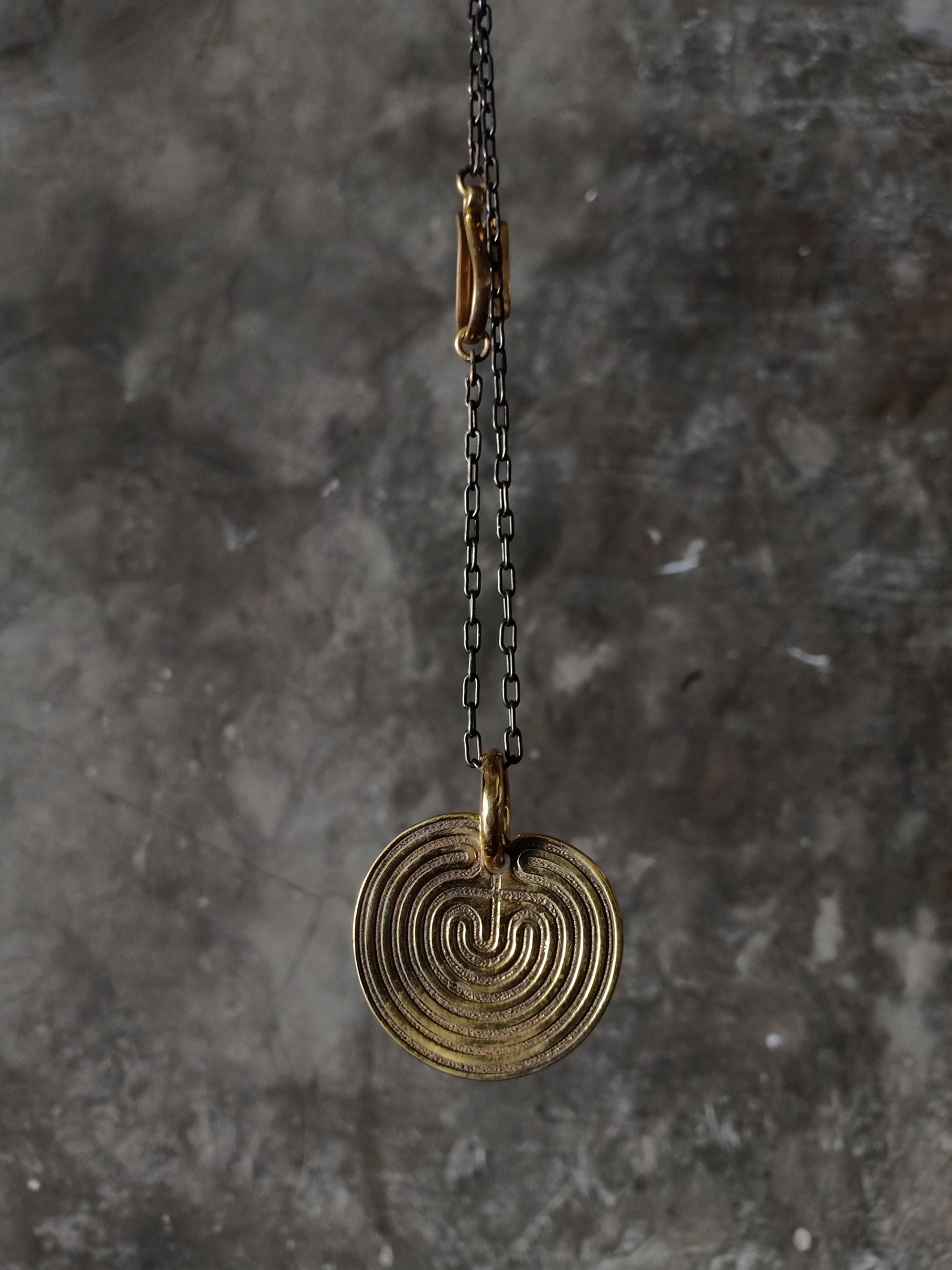 Labyrinth Labyrinth Pendant Mystical Jewelry Witchy - Etsy