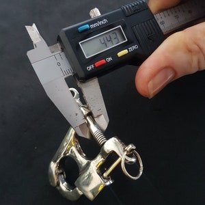 Gauged Earring - Brass Rigging Clip - Ear Weights Brass - Etsy