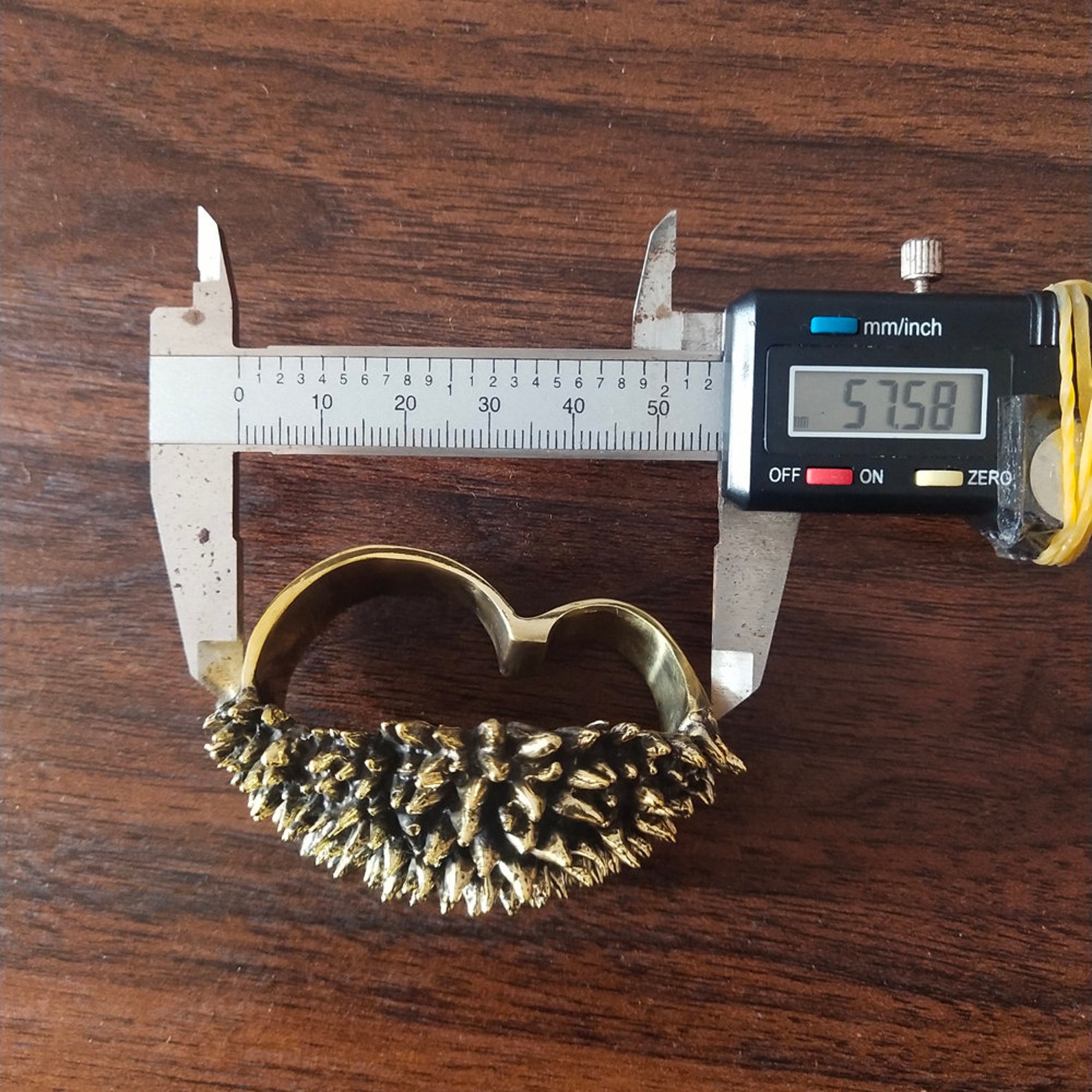 Spike Ring, Multifinger Ring, Gold Ring, Chunky Ring, Big Ring, Durian ...