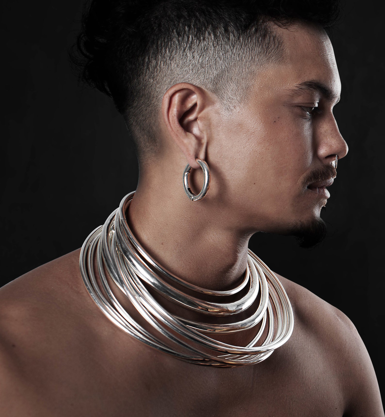 Mens Jewelry Metal Choker Mens Necklace Choker Jewelry - Etsy