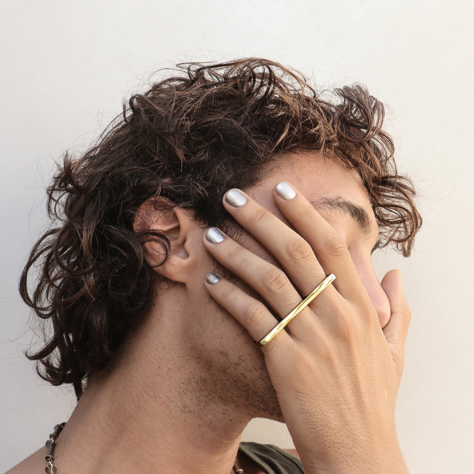 Mens Ring Mens Jewelry Mens Multifinger Ring Mens Brass - Etsy