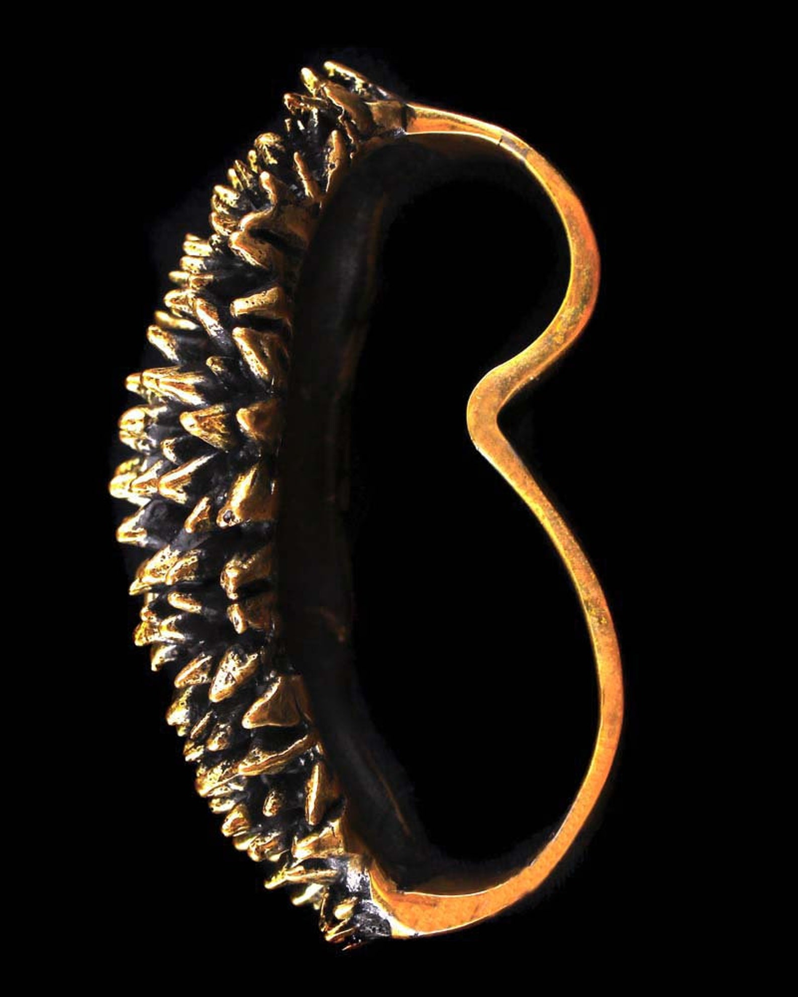 Spike Ring, Multifinger Ring, Gold Ring, Chunky Ring, Big Ring, Durian ...