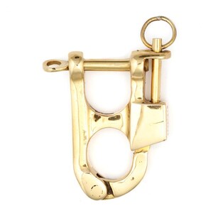 Gauged Earring Brass Rigging Clip Ear Weights Brass - Etsy