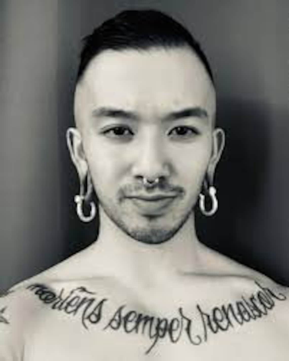 Stretched Ear Jewelry for Men Mens Ear Weights Mens Gauged | Etsy