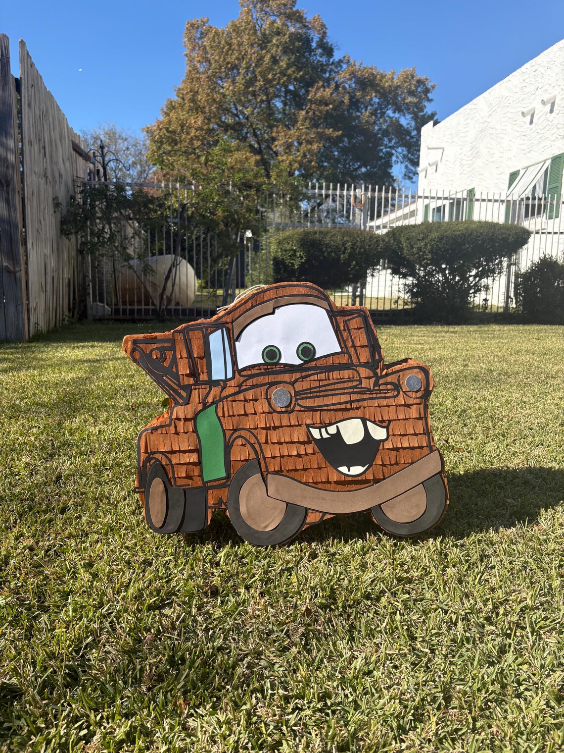 Tow Mater Piñata, Cars - Etsy