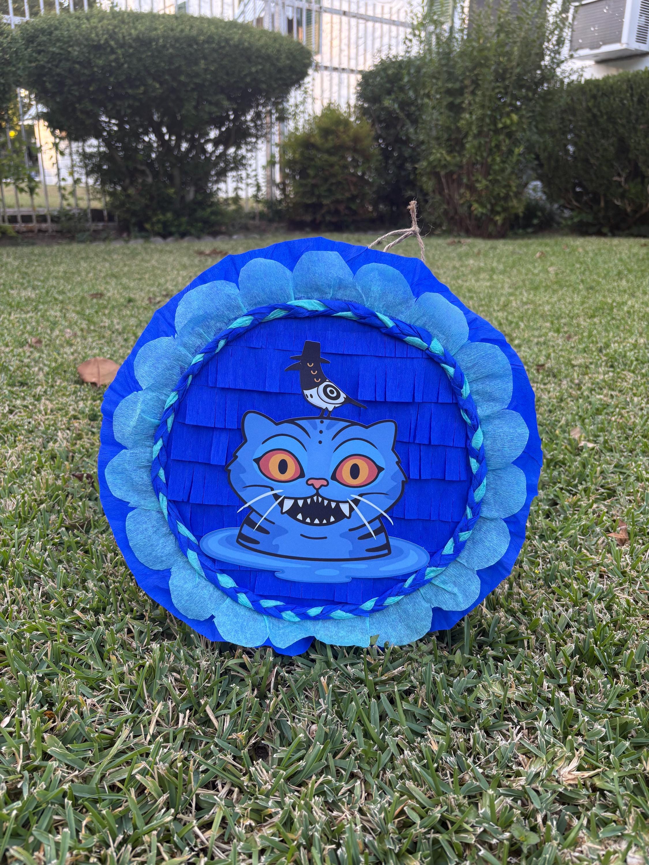 MINI Blue Tiger Derpy Piñata, K-pop Demon Hunters - Etsy