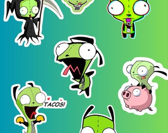 INVADER ZIM KANDI Gir - Etsy