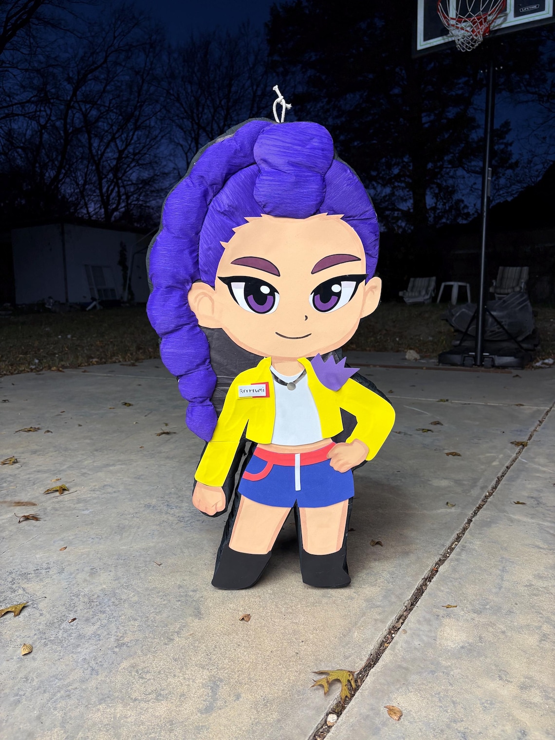 RUMI K-pop Demon Hunters Piñata!, Super Cute Rumi Cartoon Style Piñata ...