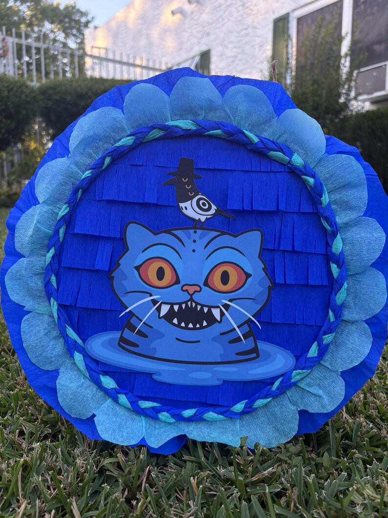 MINI Blue Tiger Derpy Piñata, K-pop Demon Hunters - Etsy