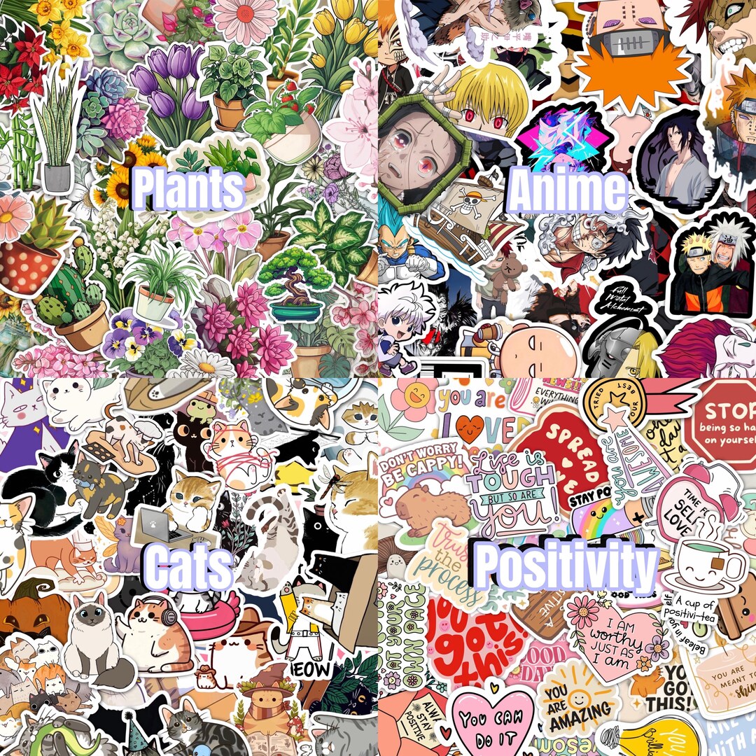 Mystery Sticker Pack 8 Themes - Etsy