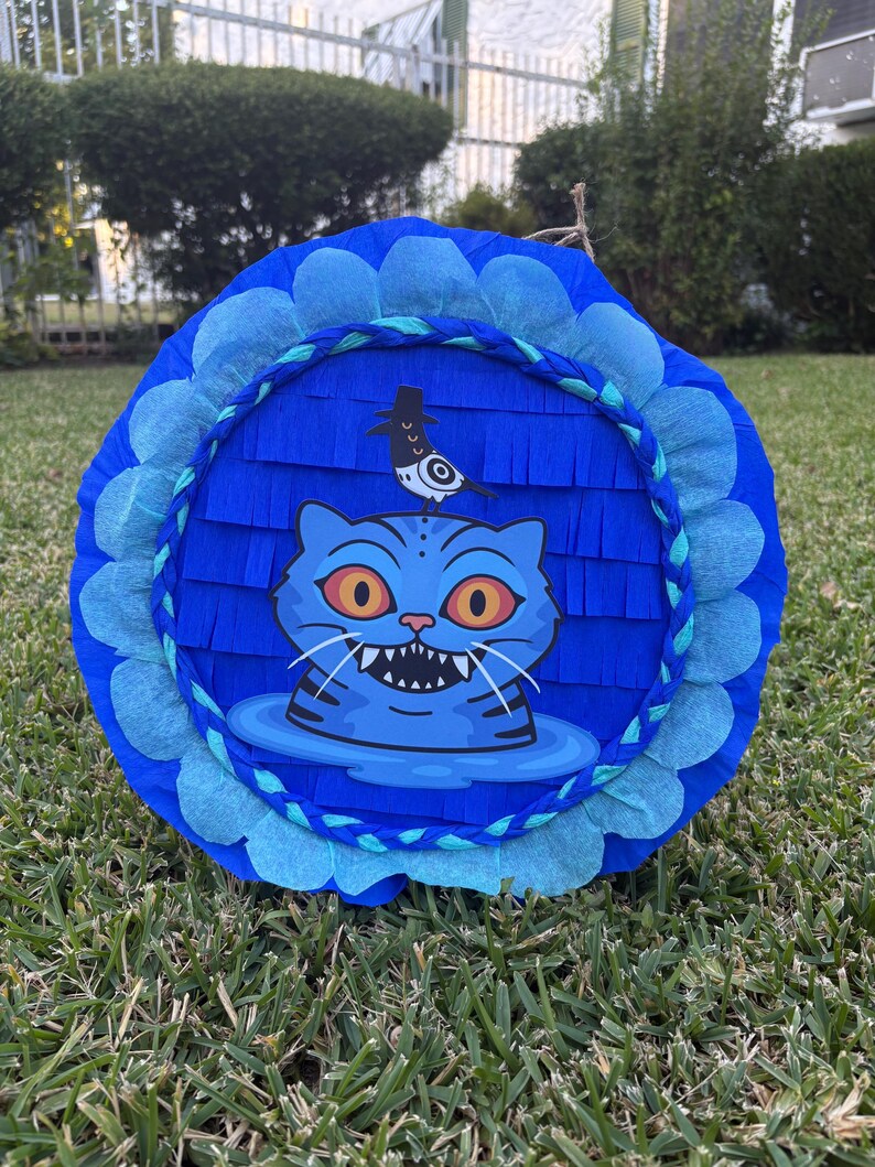 MINI Blue Tiger Derpy Piñata, K-pop Demon Hunters - Etsy