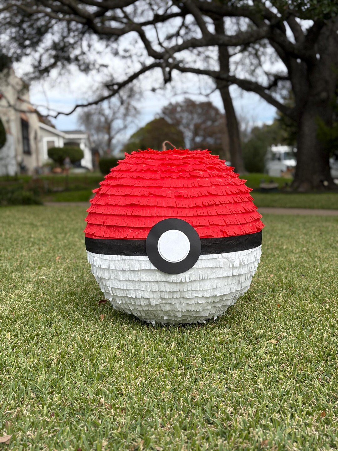 Pokémon Inspired Piñata Poke-ball - Etsy