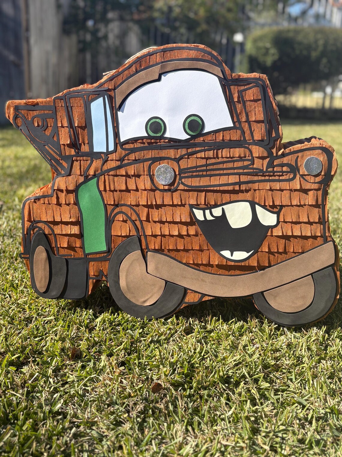 Tow Mater Piñata, Cars - Etsy