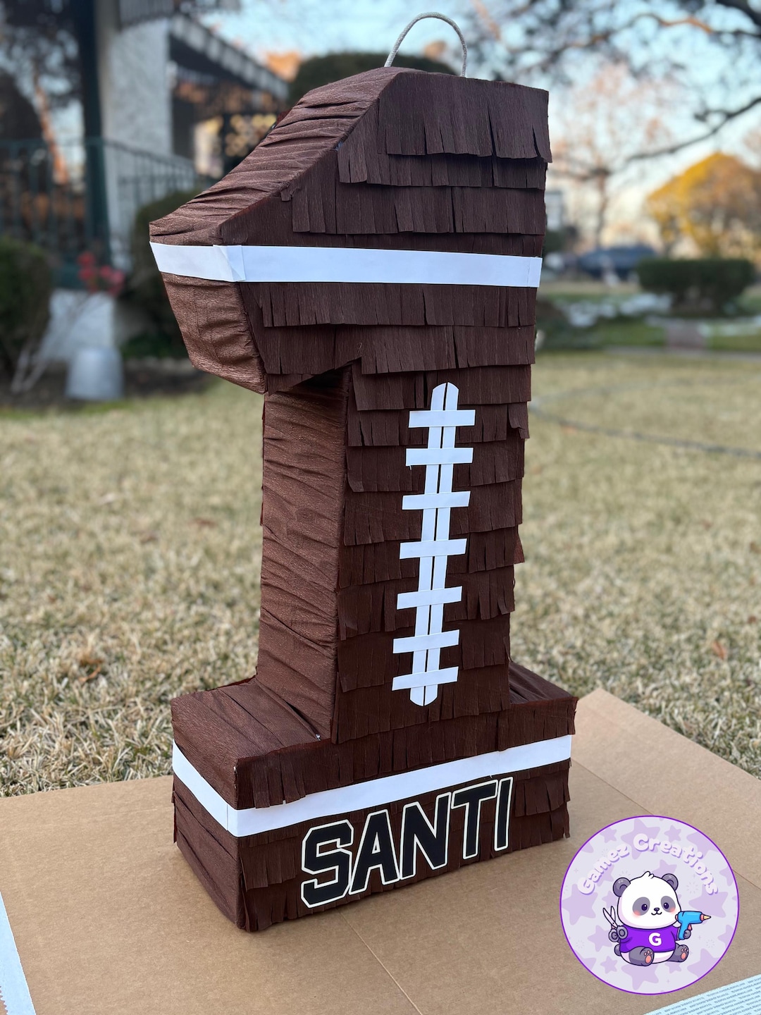 Custom Football Piñata - Etsy