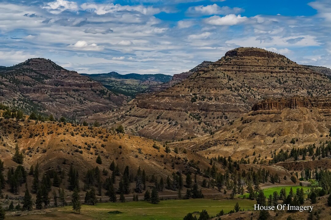 Highway 207 and the Donnelly Basin: Eastern Oregon Landscape ...