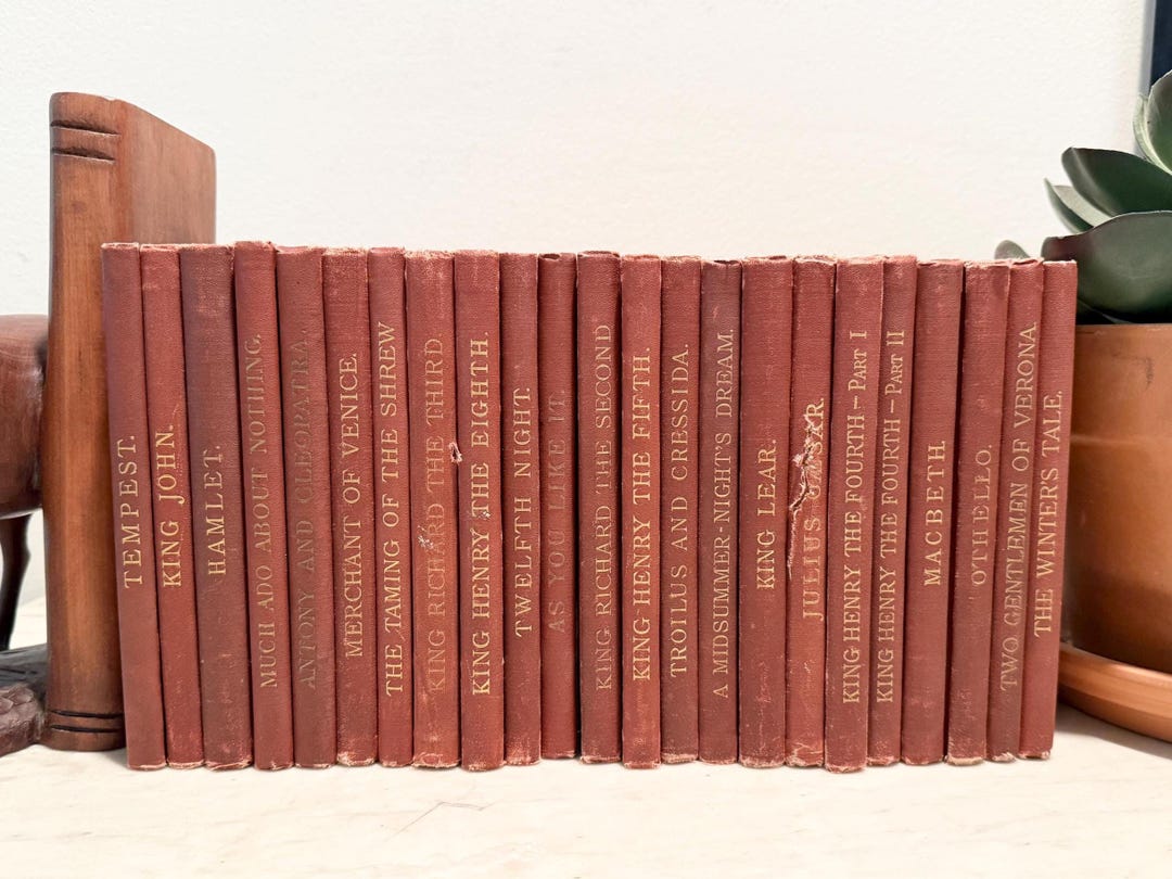 Antique Shakespeare Collection Set of 23 Shakespeare Plays Edited by ...