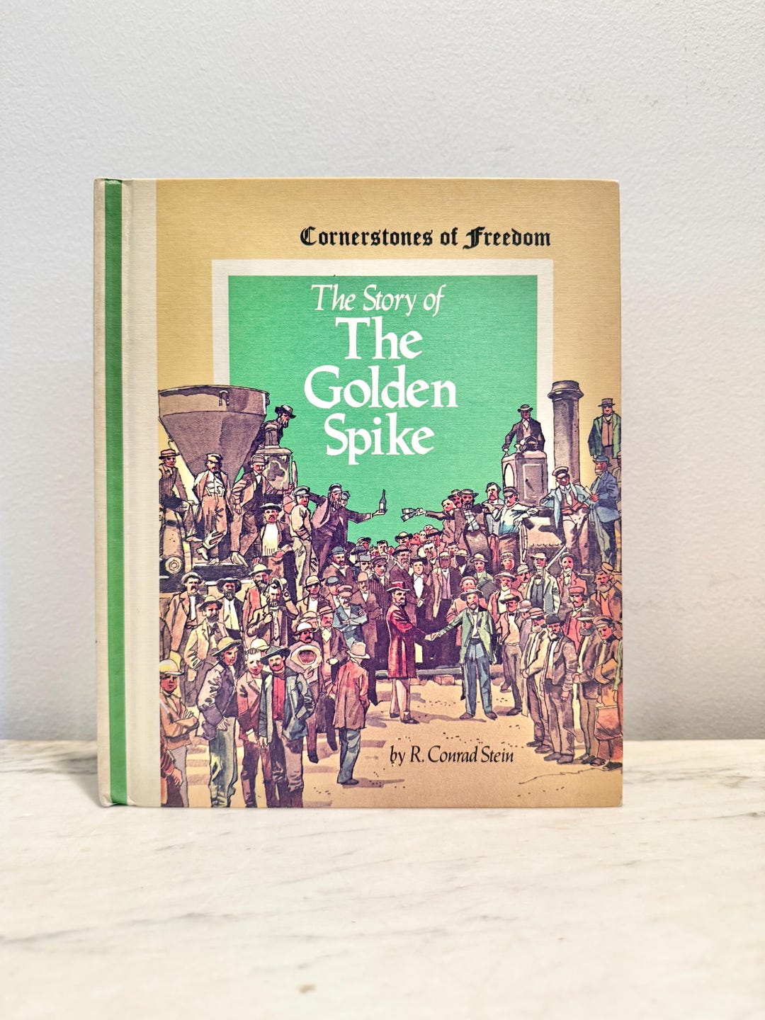 Transcontinental Railroad History Book Vintage Kids History Book ...