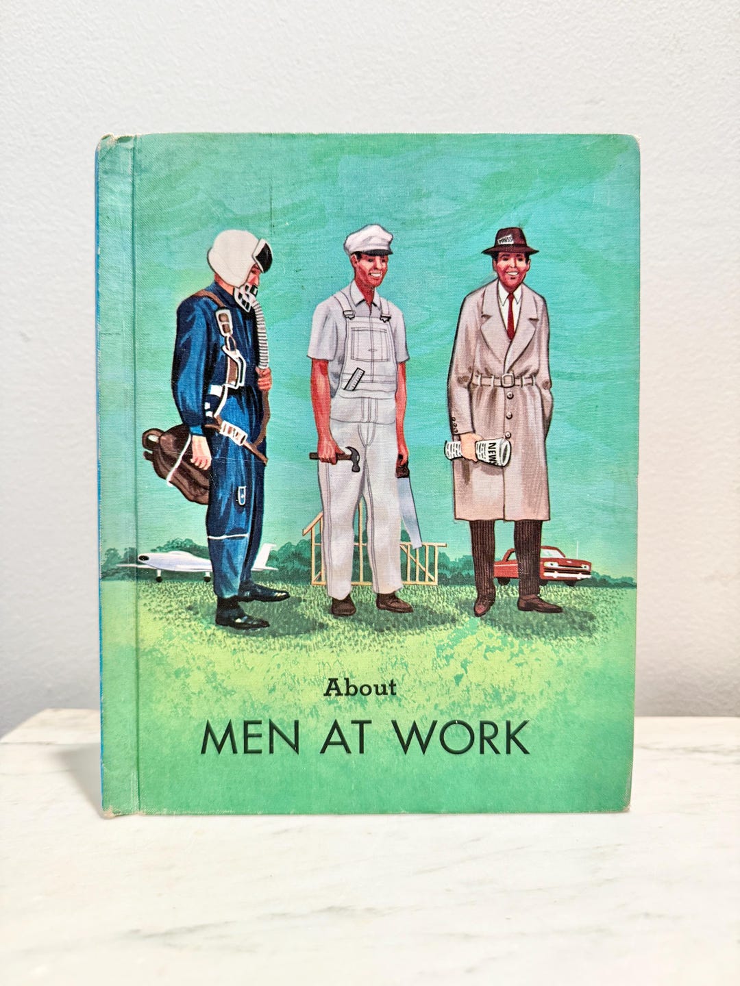 Vintage Children's Book Occupations Book About Jobs Homeschool Book ...