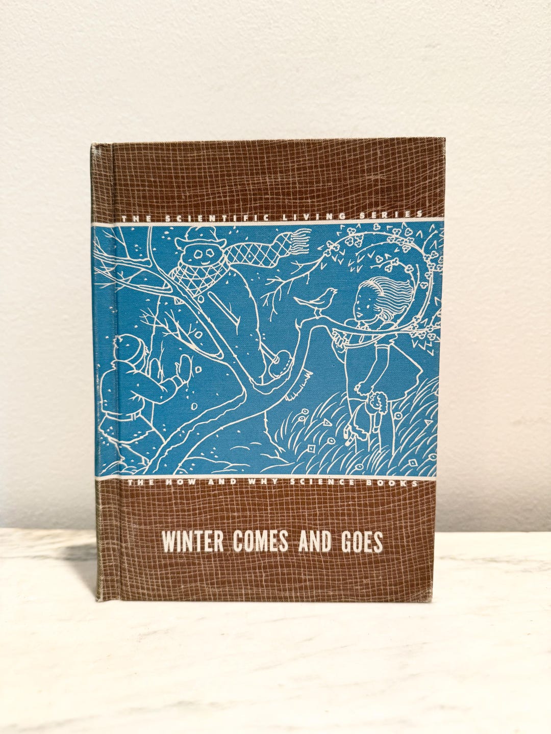 Vintage Children's Living Science Book Seasons Winter Weather Vintage ...