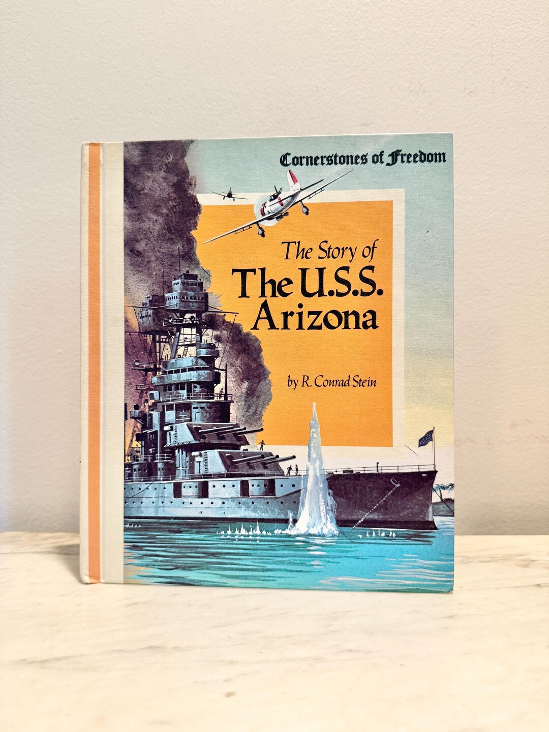 Pearl Harbor History Kids Book Vintage Cornerstones of Freedom USS ...
