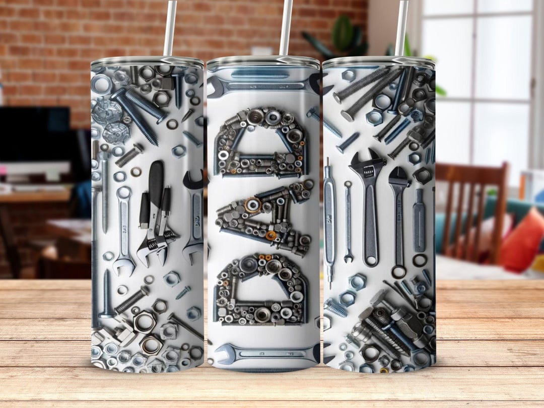 Tool & Wrench Tumbler: Stainless Steel Travel Mug, DIY Gift - Etsy