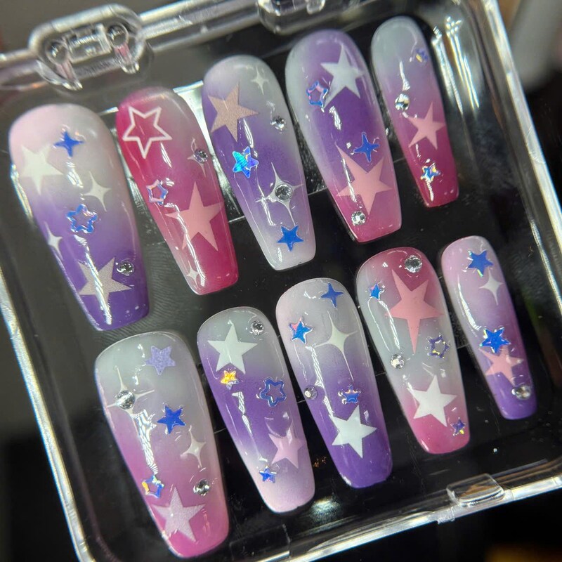 Celestial Nails - Etsy