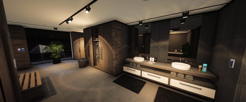 Modern Wood House | Fivem MLO | Luxury Cabin Interior | Forest House ...